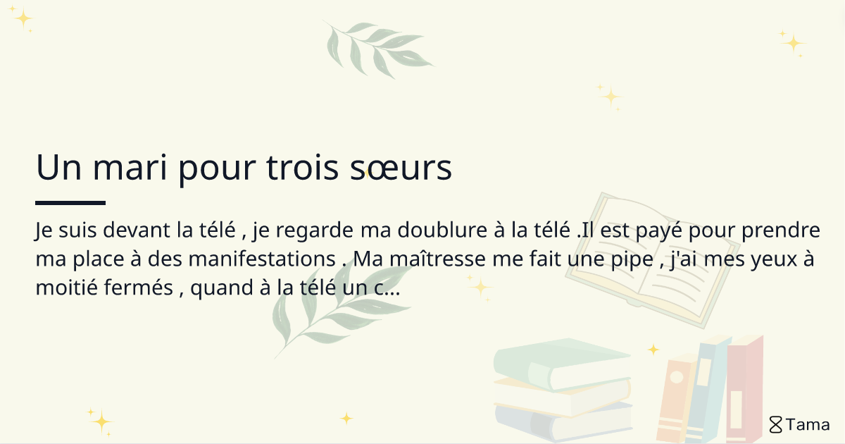 Lire Un mari pour trois sœurs | Télécharger gratuitement Tama